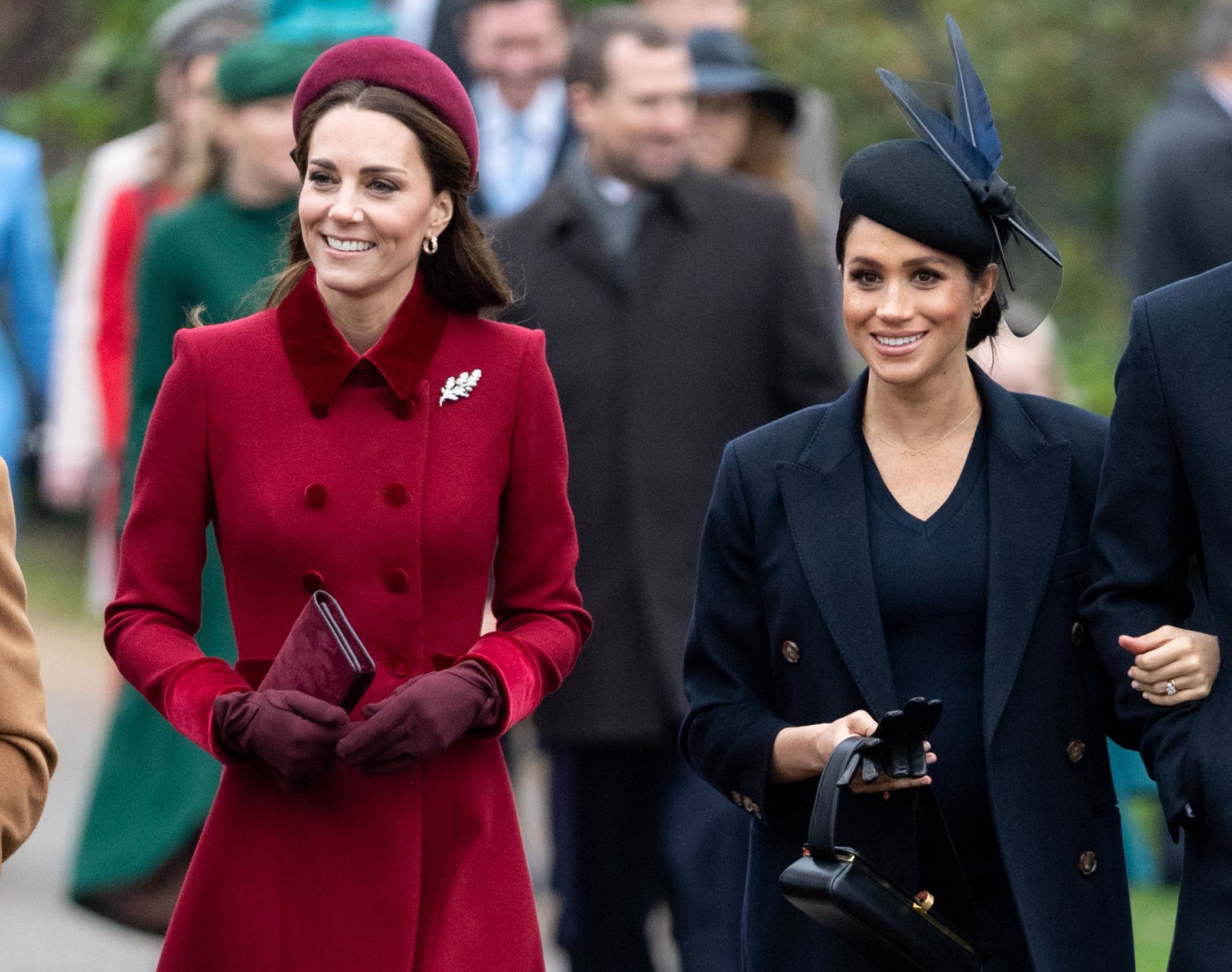 Duchess of Cambridge waited until Meghan had left Sandringham to go ...