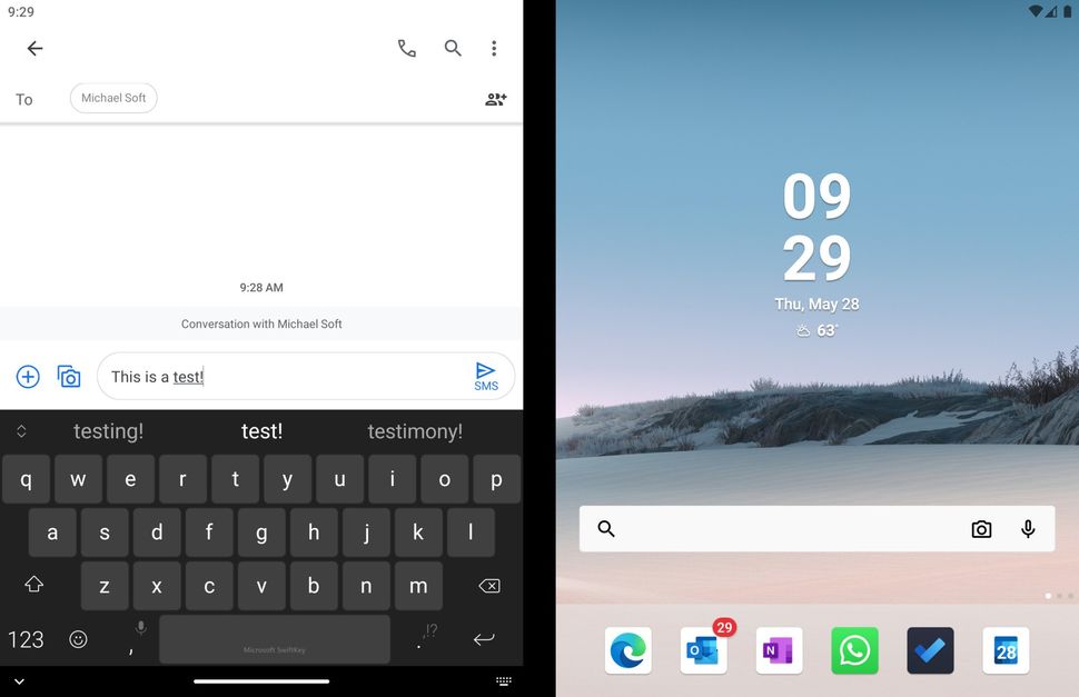 Here's what Microsoft's Android apps can do on Surface Duo | Windows ...