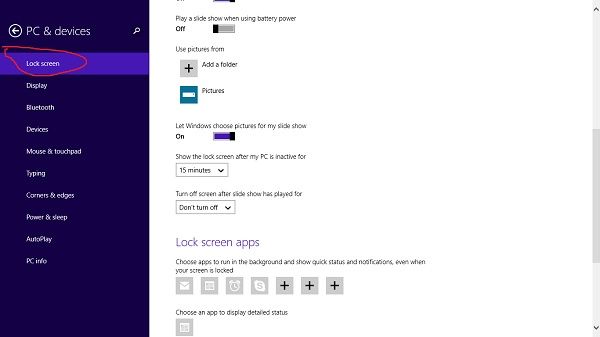 How to Turn Your Windows 8.1 Lock Screen into a Slideshow | Microsoft ...