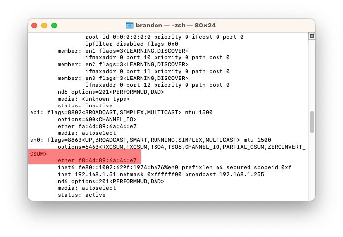 How to Find Your MAC Address in macOS | Tom's Hardware