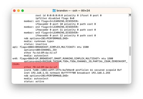 How to Find Your MAC Address in macOS | Tom's Hardware
