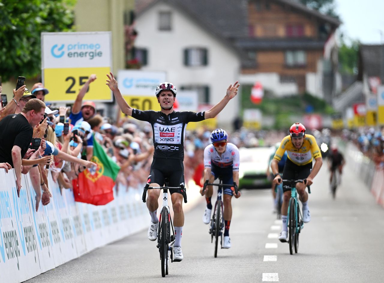 João Almeida wins Tour de Suisse stage 7 in GC favourites sprint ...