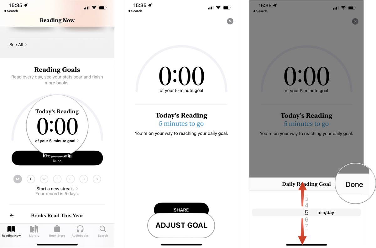 How to set reading goals in Apple Books | iMore