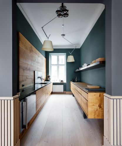 Narrow kitchen ideas: 10 ways to maximize space and interest | Homes ...