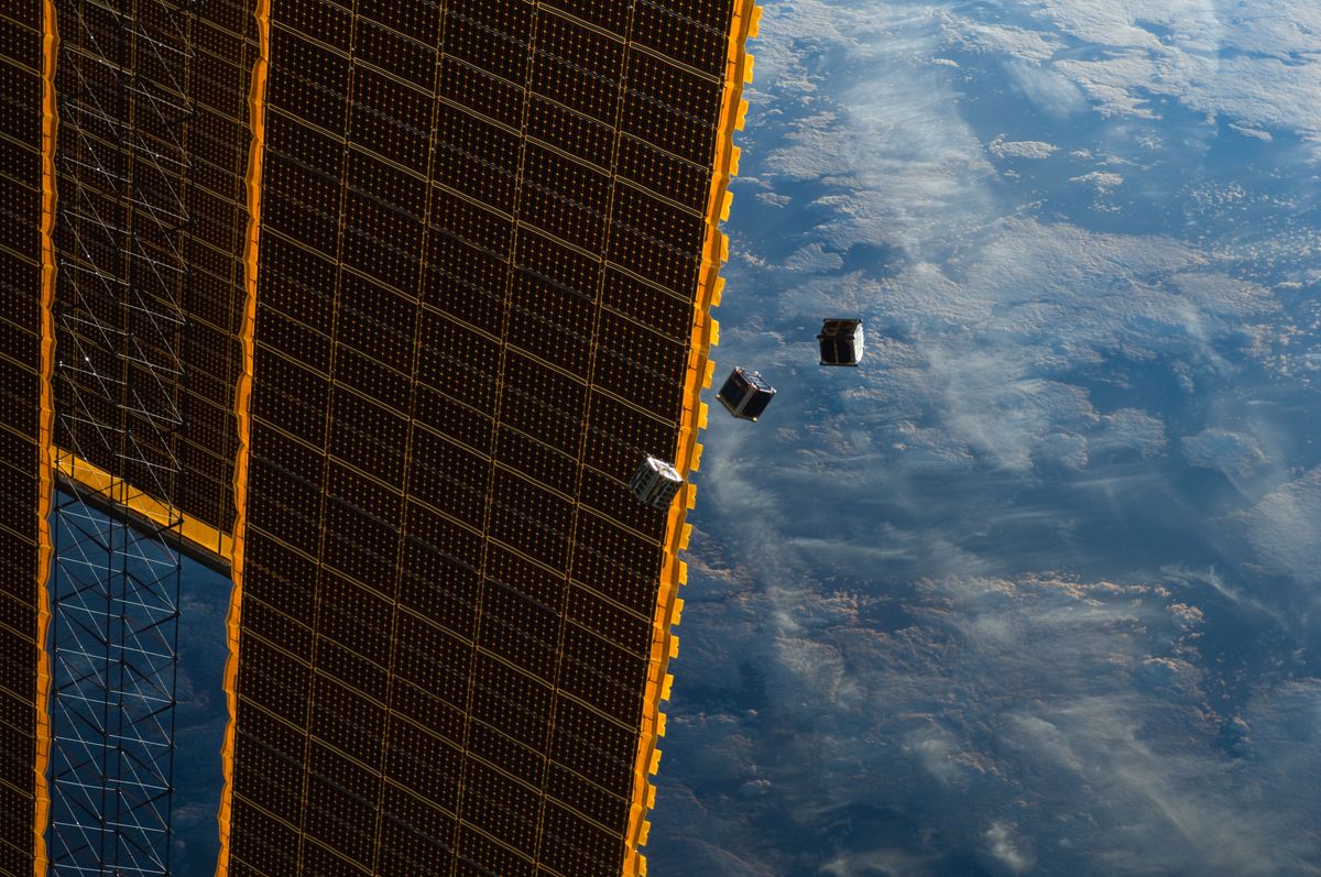 Tiny Satellites Launch from Space Station | Space