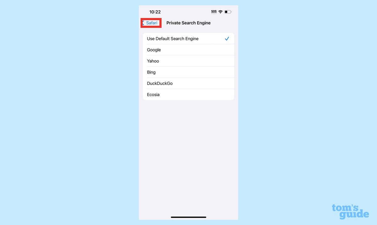 How to change the default search engine for private browsing on your ...