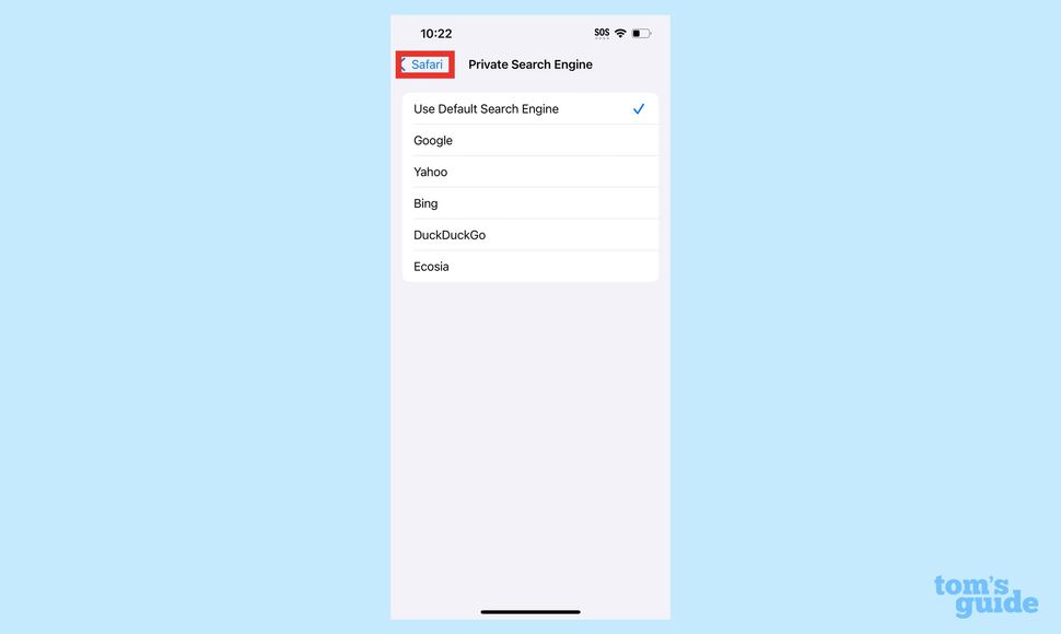 How to change the default search engine for private browsing on your ...