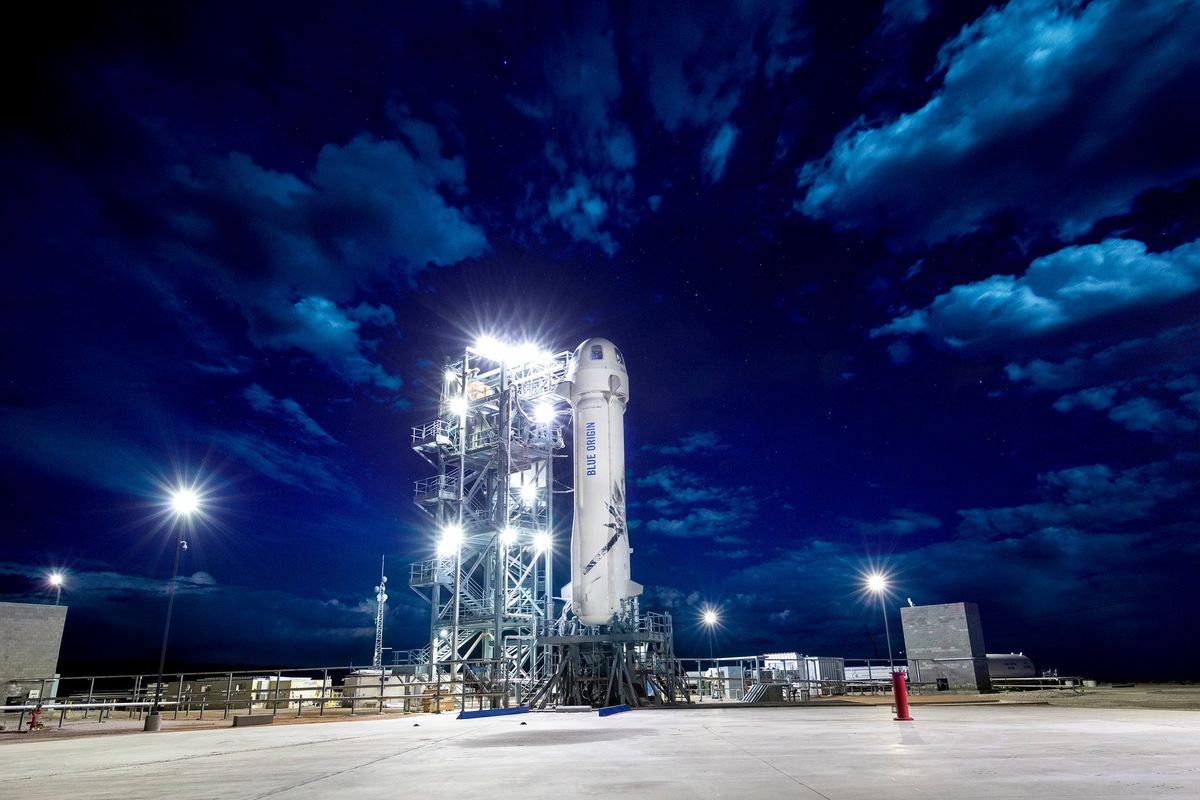 Jeff Bezos' Blue Origin to Launch 'High-Altitude Escape Motor Test ...