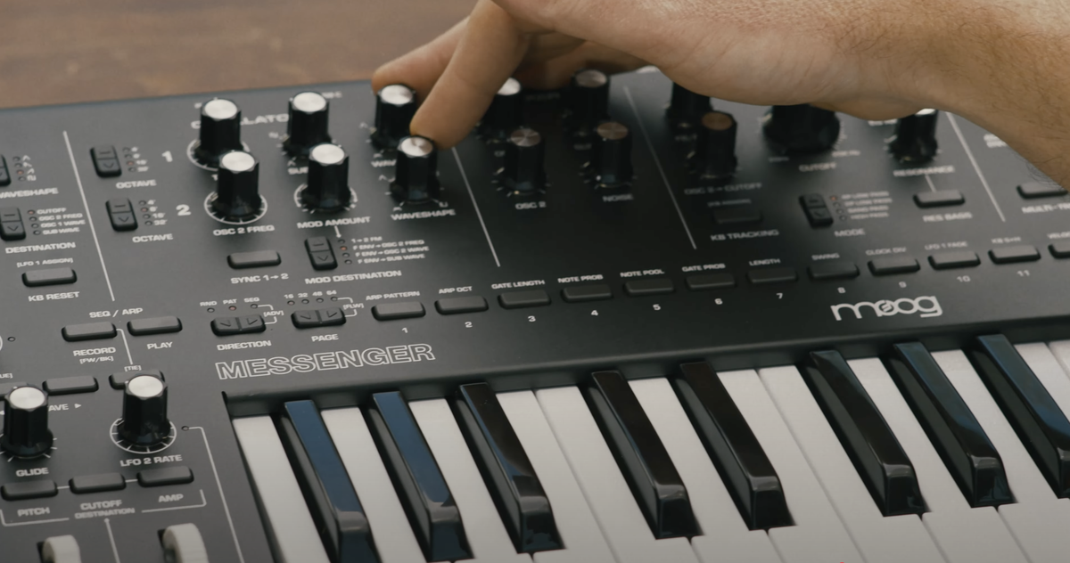 Moog teases new Messenger synth with freaky Severance-inspired video ...