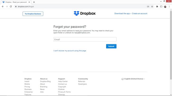 How to change or reset your Dropbox password or reset it | TechRadar