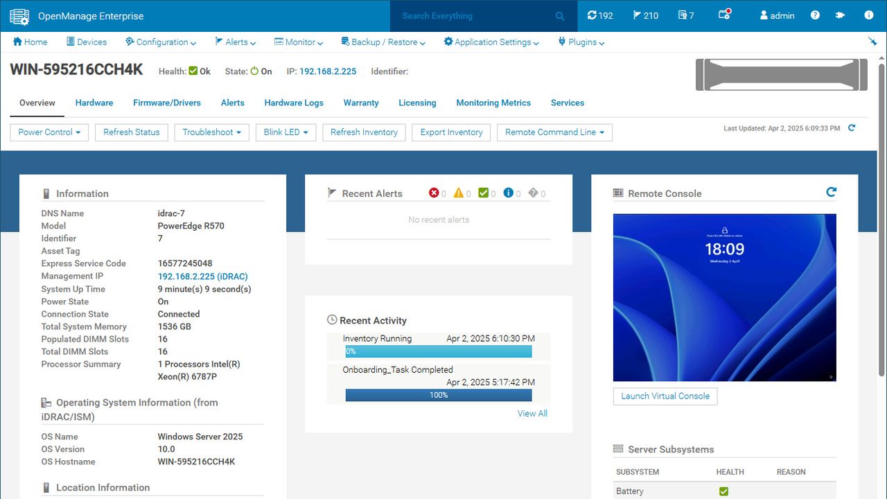 Dell PowerEdge R570 review | IT Pro