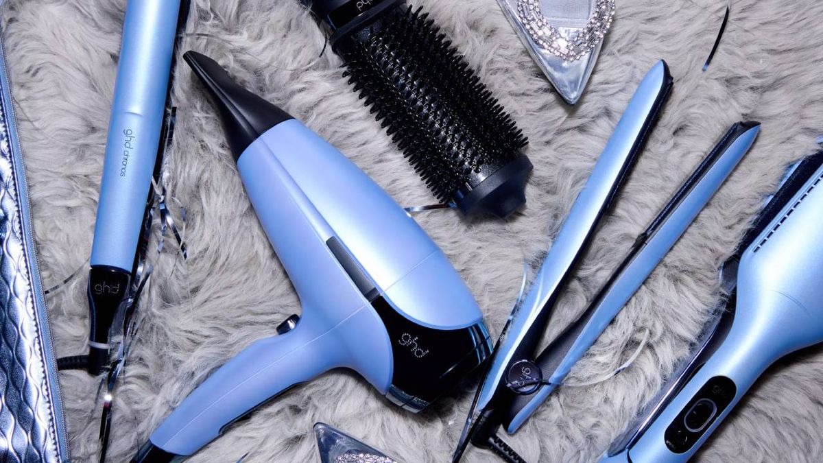 ghd gives its Duet Style hair styler an icy blue upgrade | T3