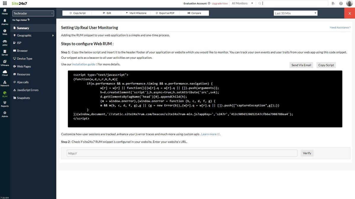 Site24x7 web content monitoring review | TechRadar