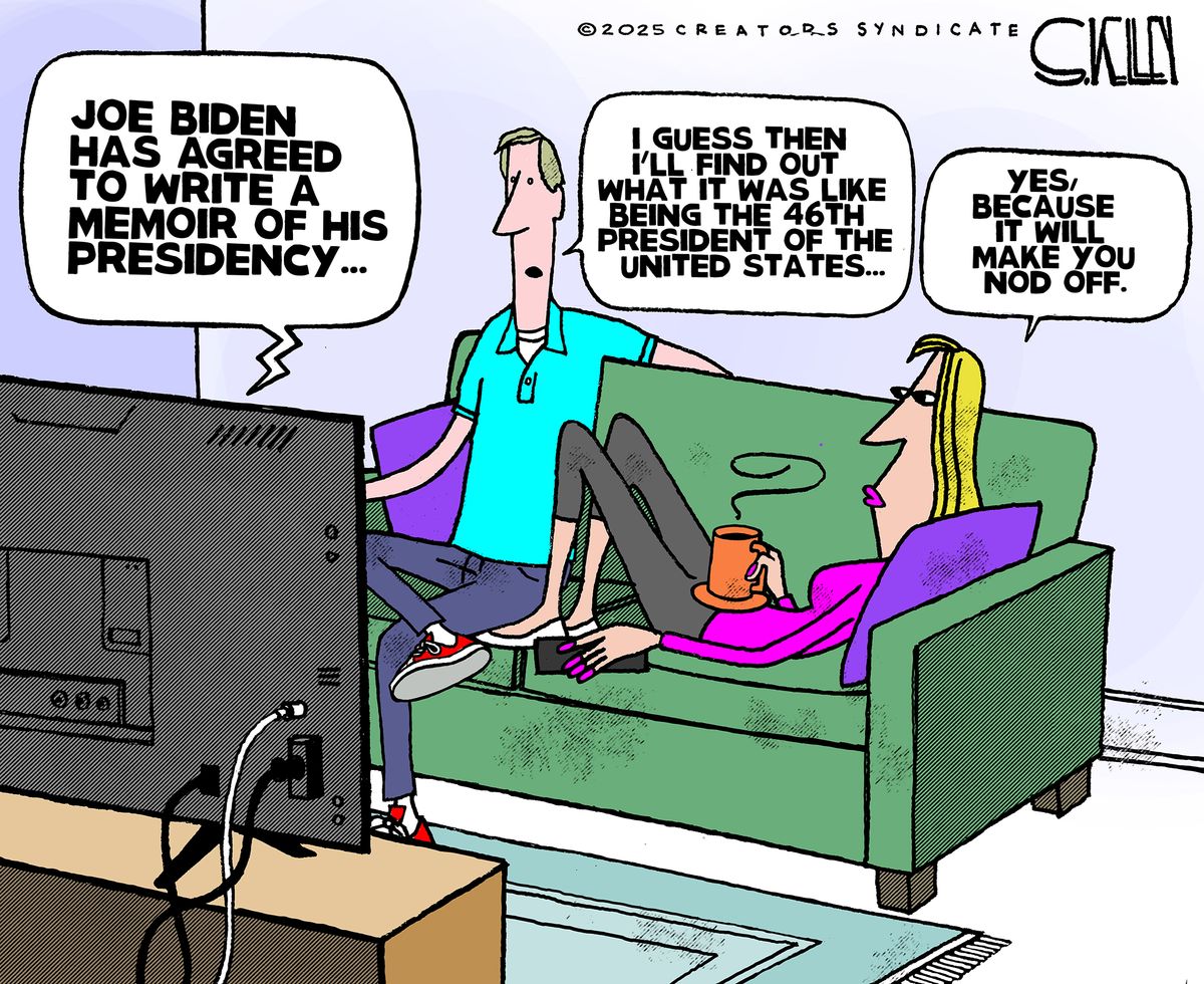 The audacity to grope | July 26 editorial cartoons | The Week