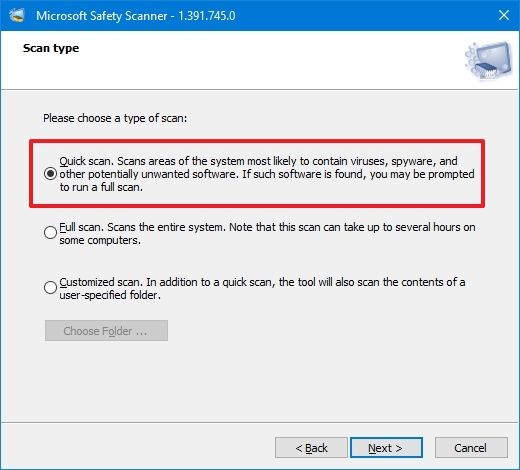 How to remove malware using Microsoft Safety Scanner on Windows 10 ...