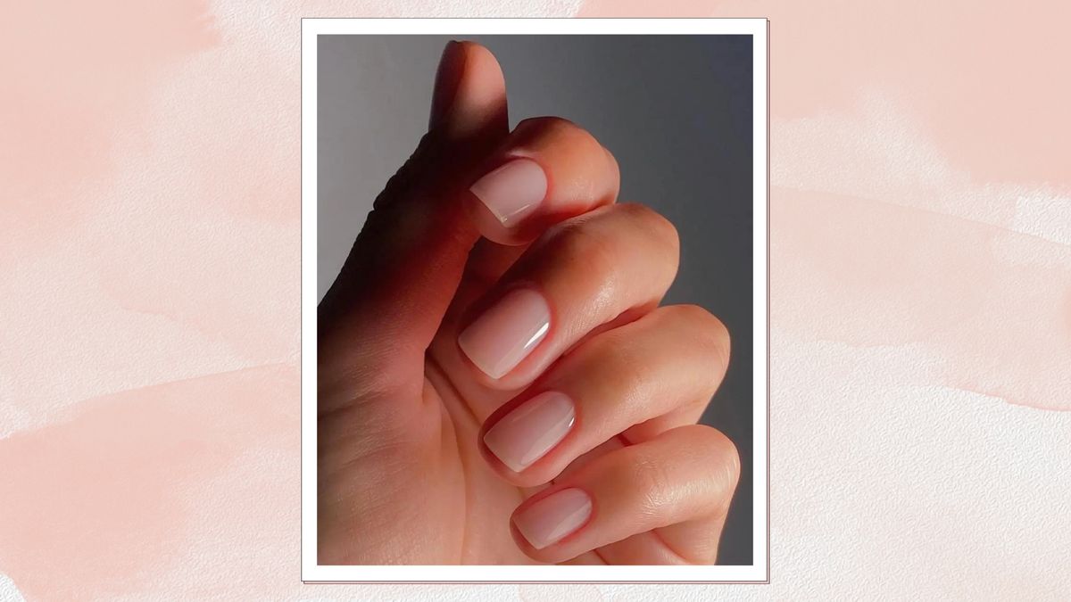 Short square nails are this season's must-have subtle mani | Woman & Home