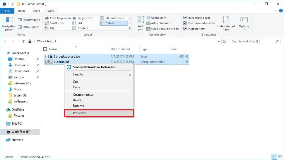 How to set custom icon for a removable drive on Windows 10 | Windows ...