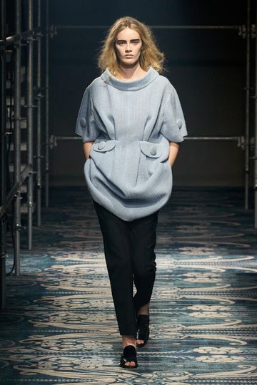 Prada Fall 2025: Raw Glamour and the Allure of the Undone | Who What Wear