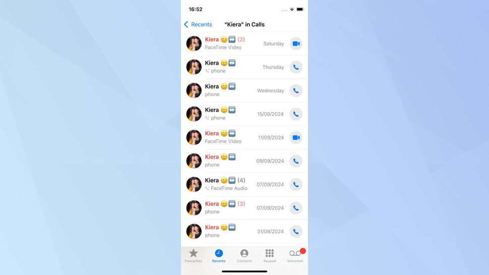 How to search your call history in iOS 18 | Tom's Guide