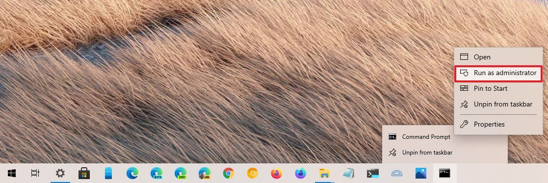 How to launch Command Prompt (standard and admin) on Windows 10 ...