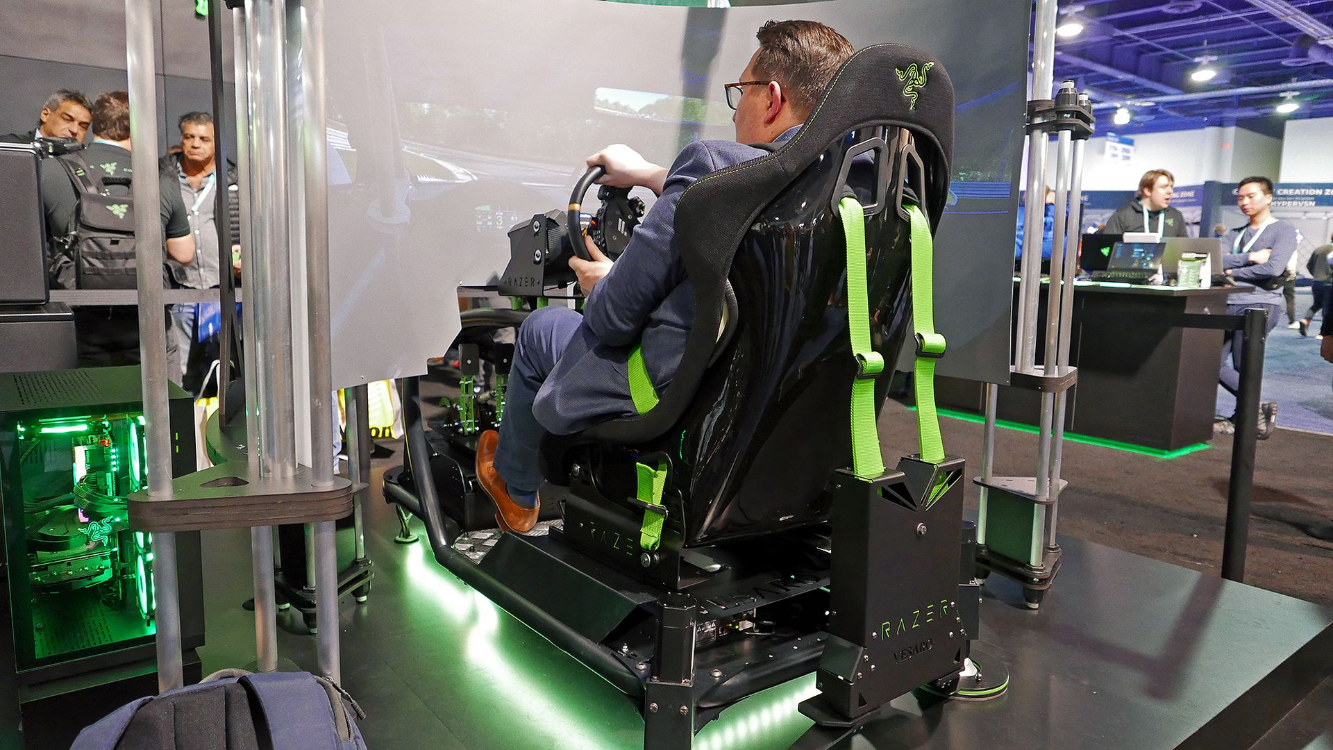 Razer's sim racing rig just ruined my home setup | Tom's Guide