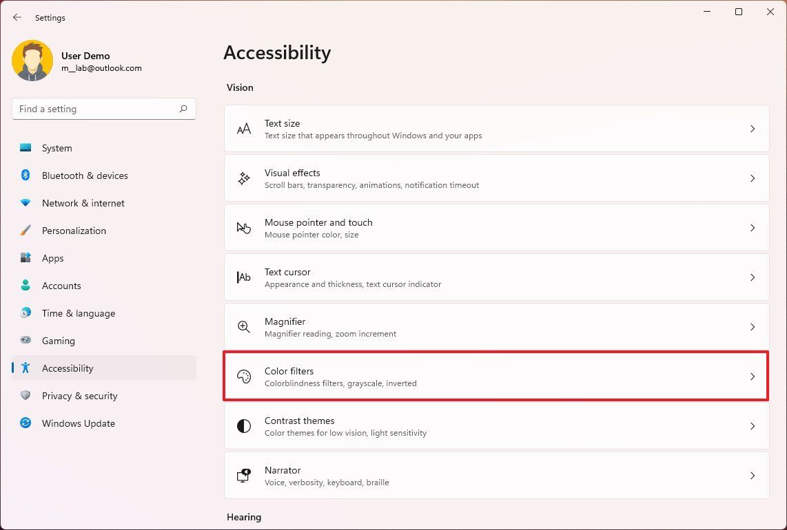 How to use color filters on Windows 11 | Windows Central