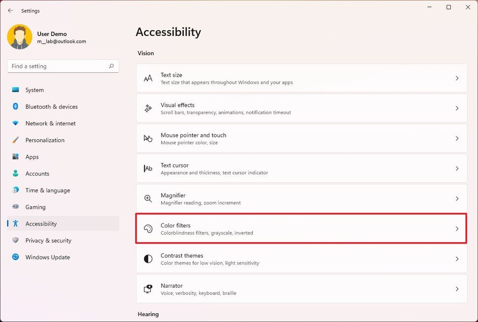 How to use color filters on Windows 11 | Windows Central