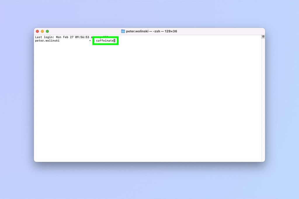 How to stop your Mac sleeping using the 'caffeinate' command | Tom's Guide How to stop your Mac sleeping using the 'caffeinate' command | Tom's Guide