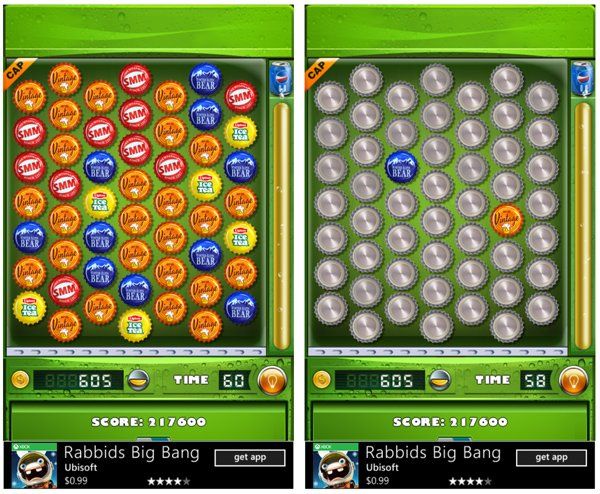 AE Cap Mania, a bottle cap matching game for Windows Phone | Windows ...
