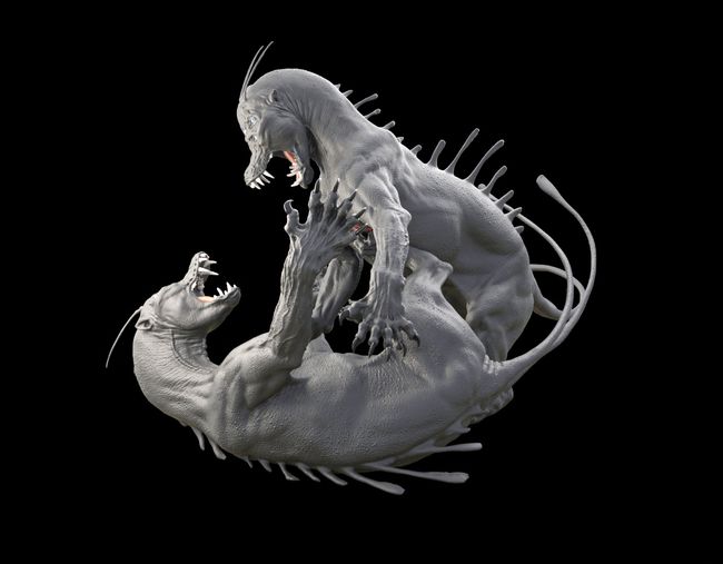 Sculpt a dynamic creature pose | Creative Bloq