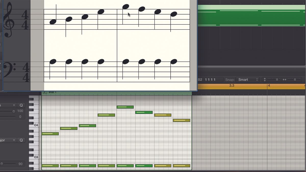 Practical music theory: use motion to make a melody and bassline ...