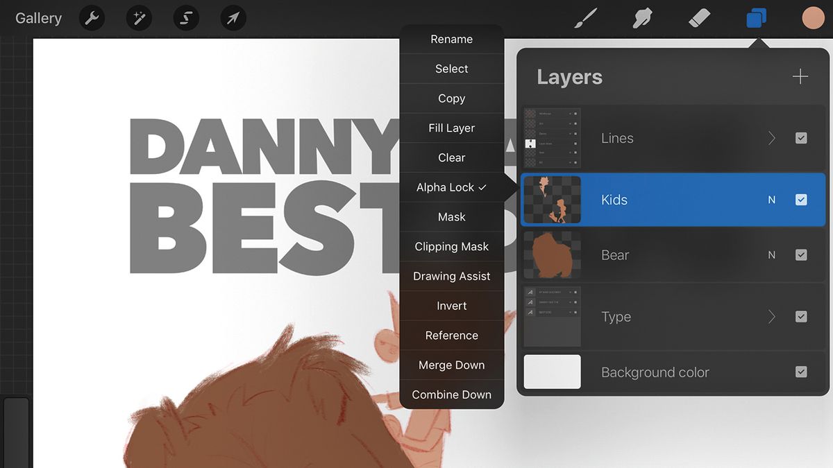 How to use Procreate's text tools | Creative Bloq