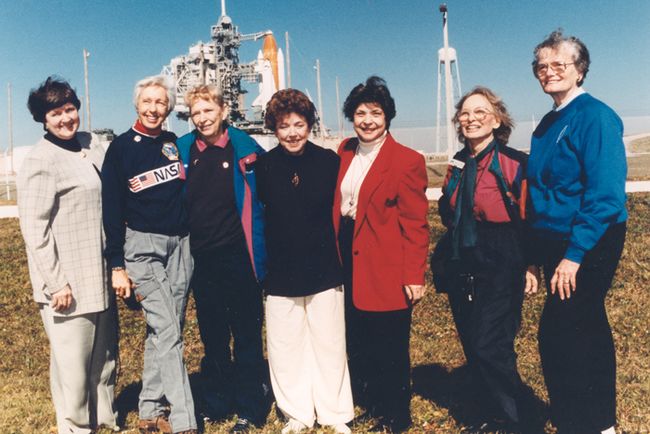 Space History Photo: Seven Members of the First Lady Astronaut Trainees ...