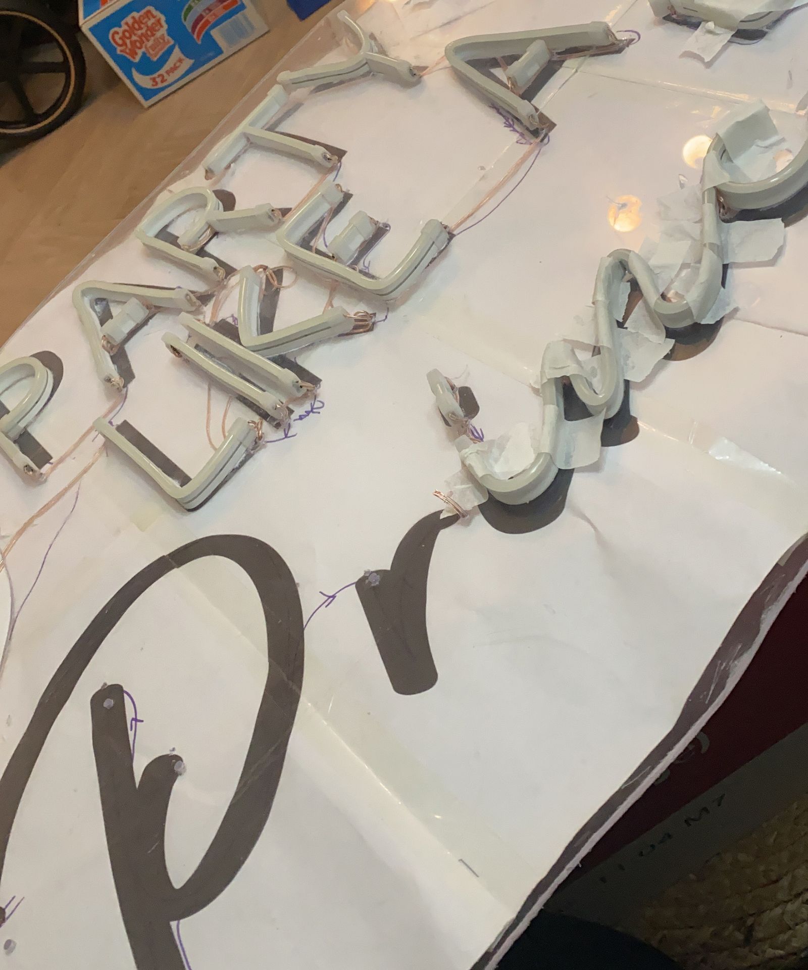 How to make a neon sign: 5-step DIY with rope | Real Homes