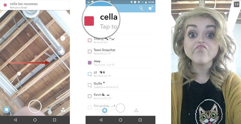 How to save and screenshot Snapchat Snaps on Android | Android Central