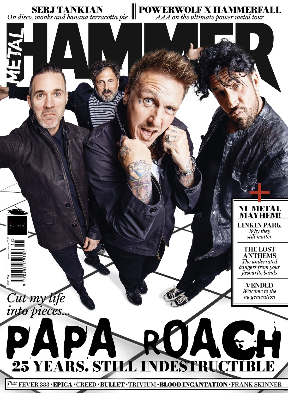 "This will be the best damn tour of 2025." Papa Roach announce huge US tour with Rise Against ...