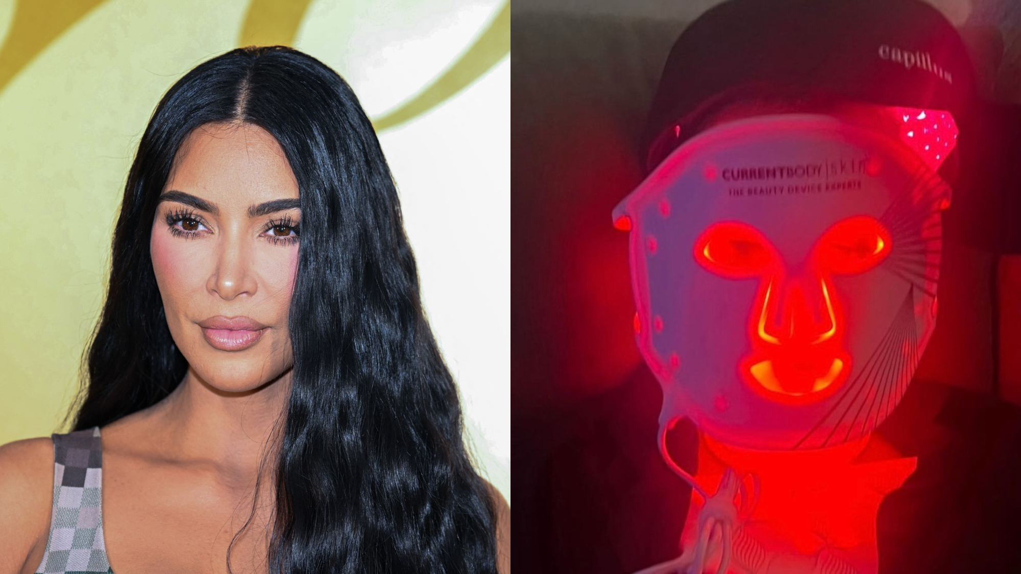 Kim Kardashian's Red Light LED Therapy Setup Is Over $1K | Marie Claire