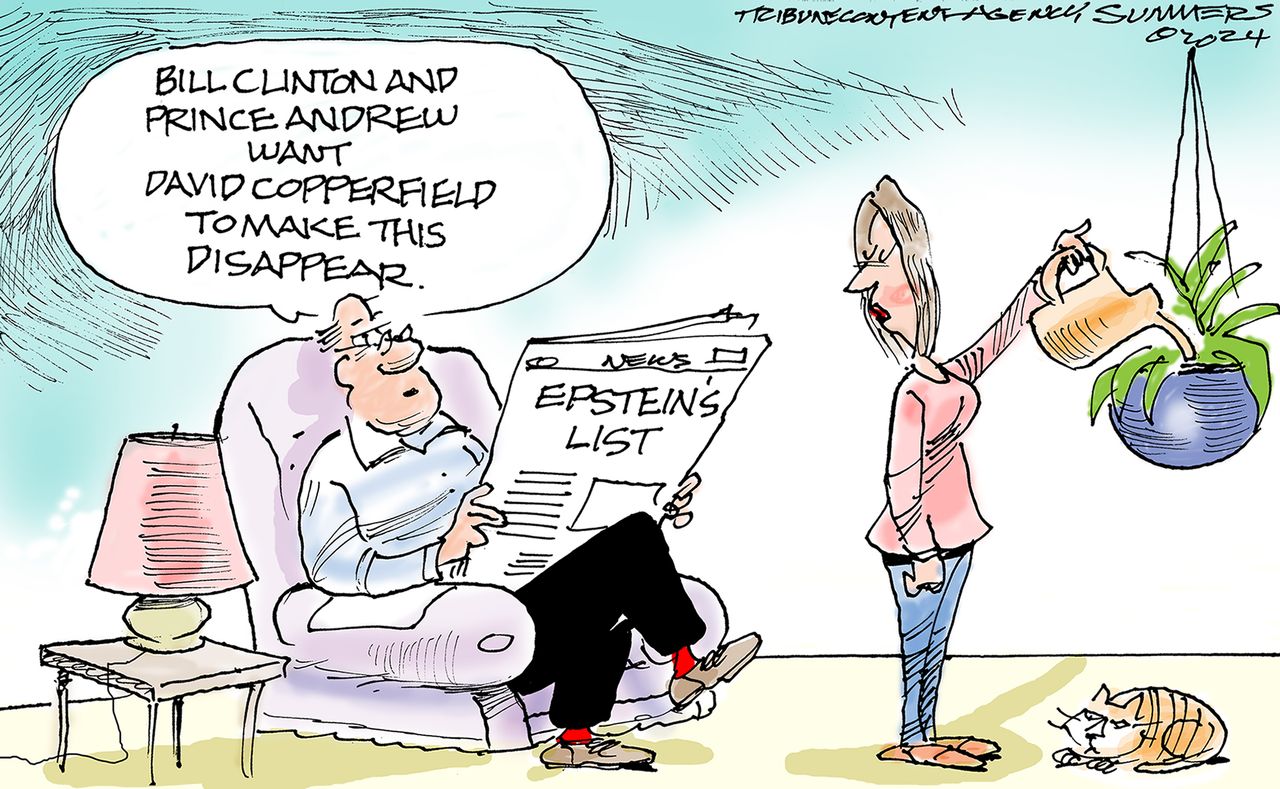 5 revealing cartoons about the Epstein list | The Week
