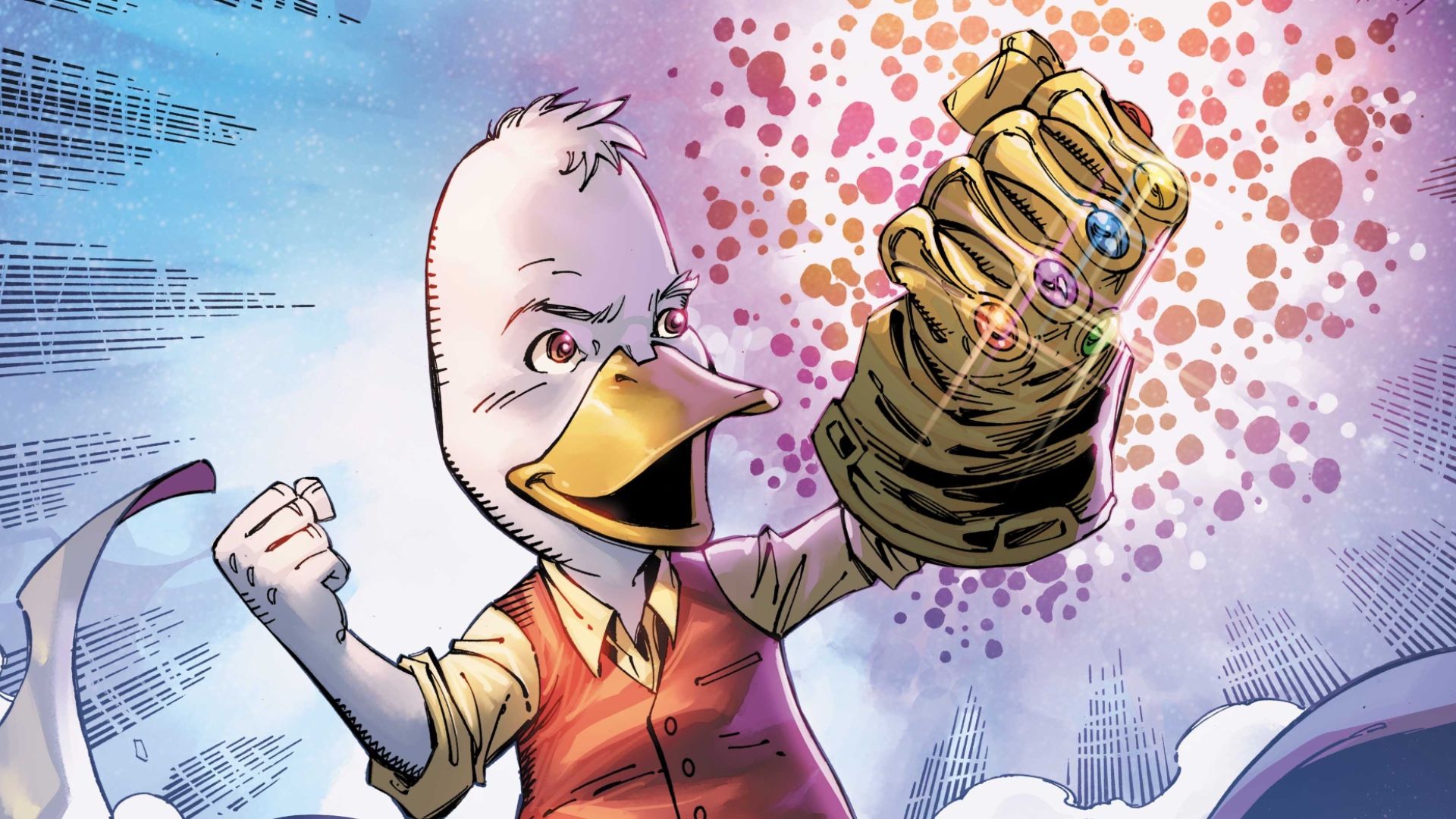Howard the Duck teams up with numerous Marvel heroes for his 50th ...
