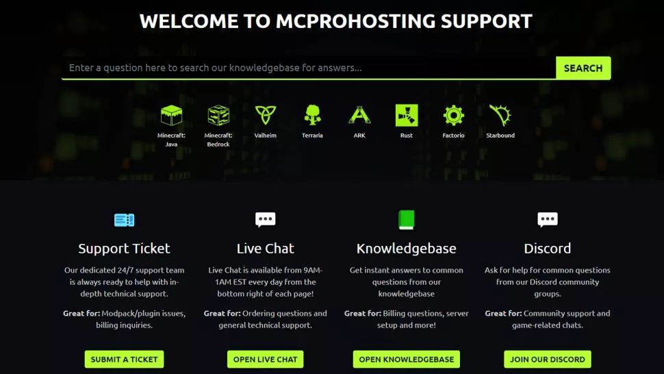 MCProHosting review | TechRadar