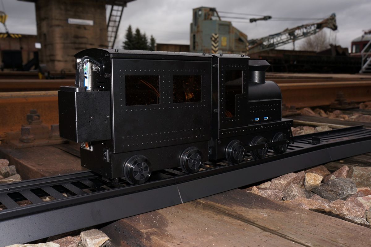 A Day At The Museum, Part 1 - Take The Train: Lian Li PC-CK101, Built ...