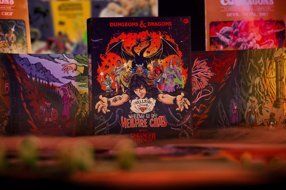 D&D's doing a bundle based on the Hellfire Club from Stranger Things ...