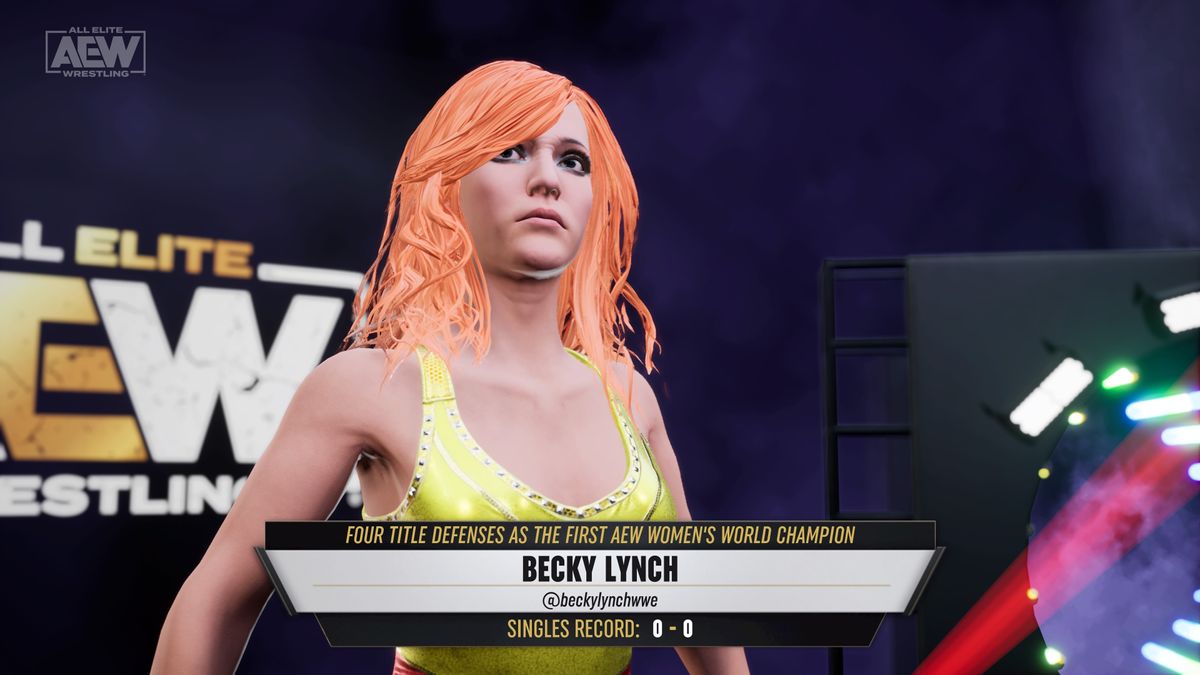 AEW Fight Forever CAW formulas guide to Renee Paquette and more ...