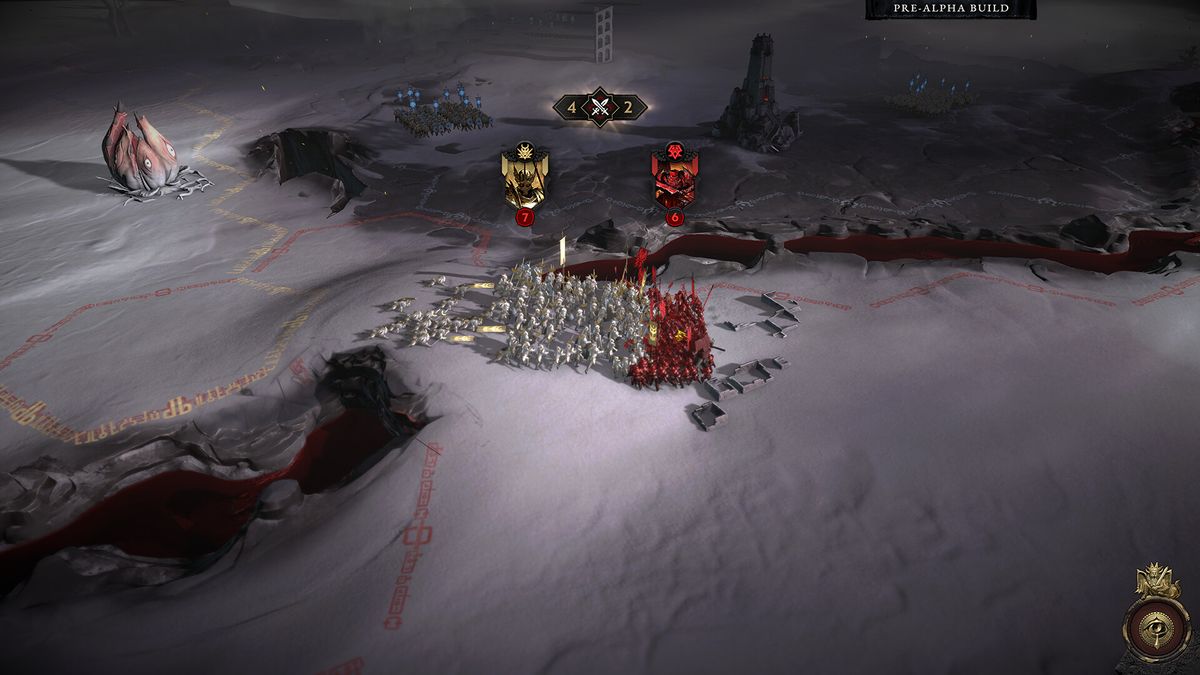 It's better to reign in Hell, so check the trailer for a strategy game ...