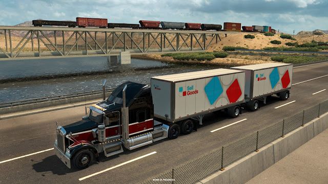 Euro Truck Simulator 2 is getting double-trailers, finally | PC Gamer