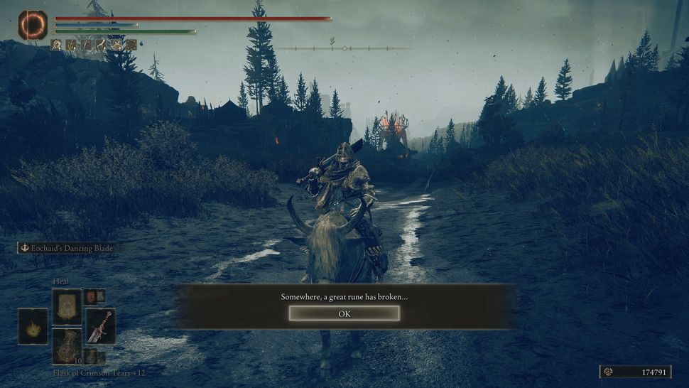 PSA: Here's what 'Somewhere, a great rune has broken' means in Elden ...