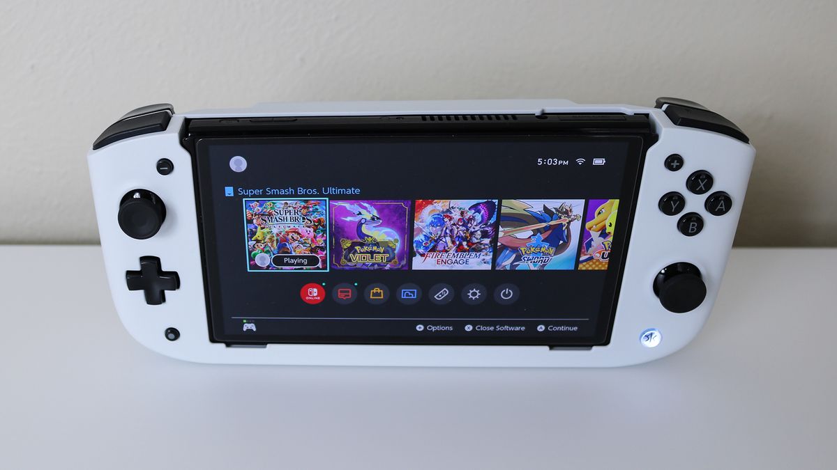 I tried the Nitro Deck controller and it gave me serious Switch Pro ...