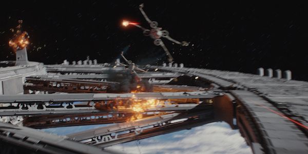 The Special Way Star Wars: Rogue One Shot X-Wing Scenes | Cinemablend