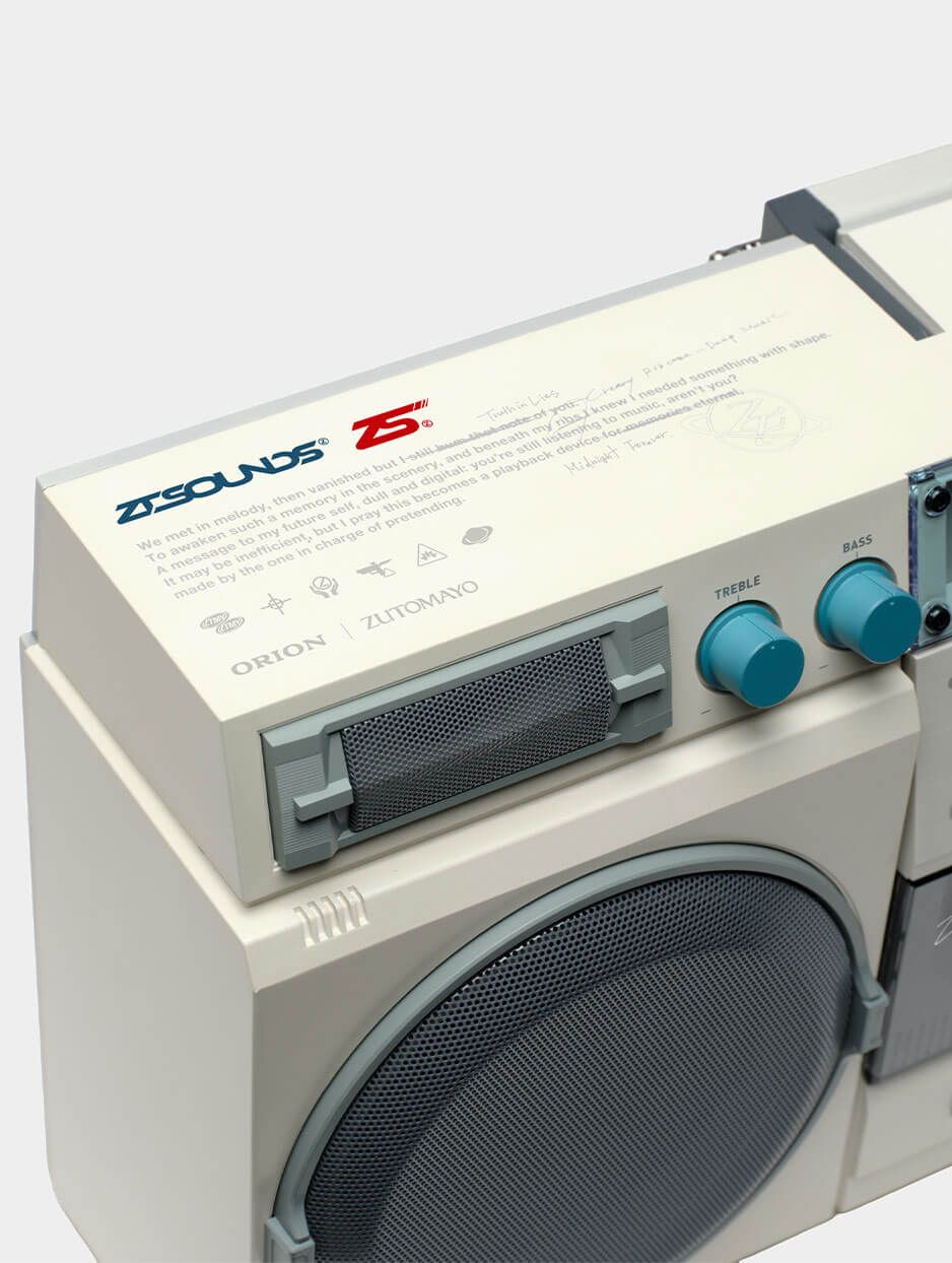 A retro Boombox by Zutomayo and Orion: the ultimate merch | Wallpaper*