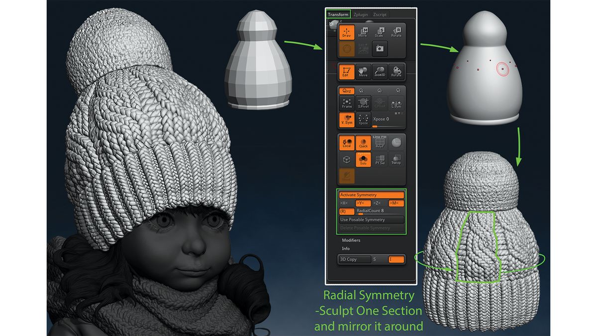 How to create a stylised 3D portrait | Creative Bloq